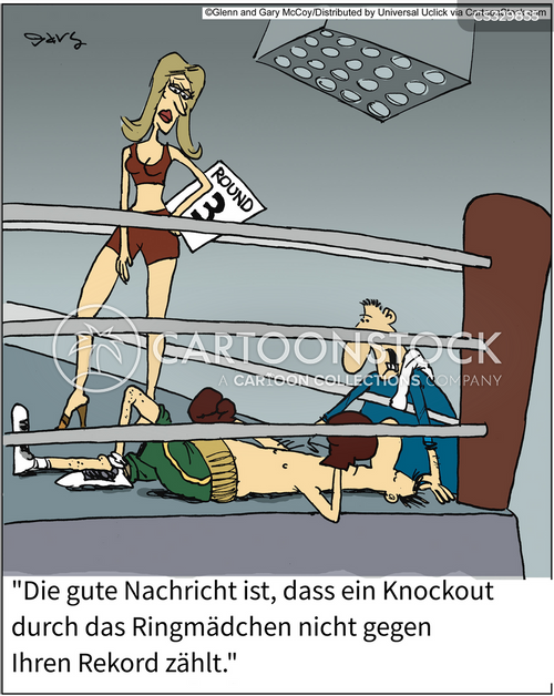 Cartoons und Karikaturen mit Knockout