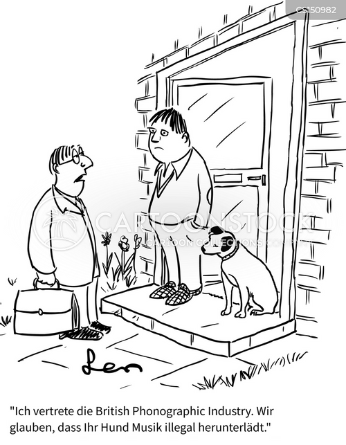 Cartoons und Karikaturen mit Bpi