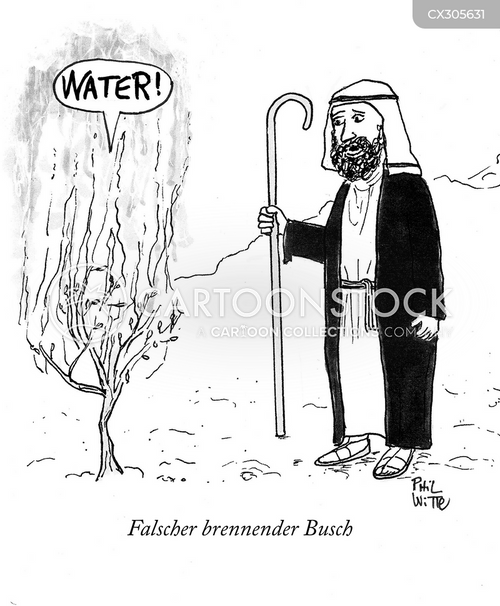 Cartoons und Karikaturen mit Wasserversorgungen