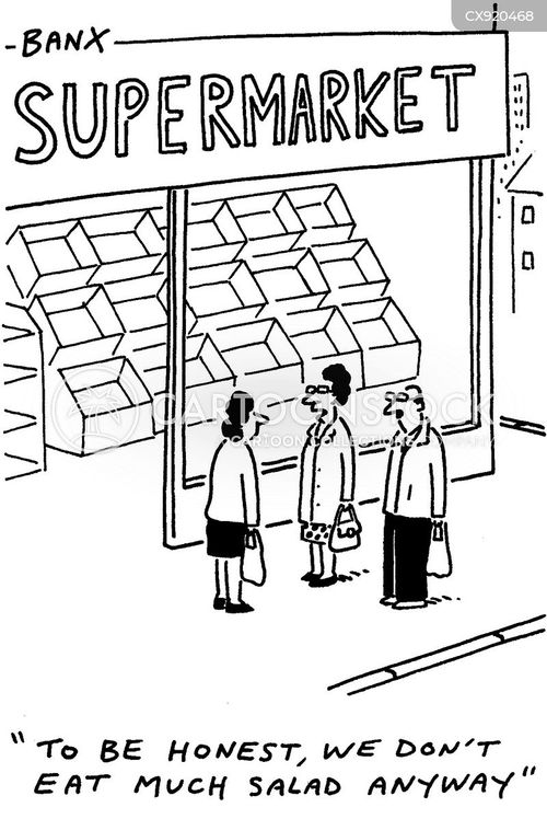 Vegetable Shortage Cartoons and Comics - funny pictures from CartoonStock