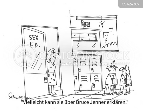 Cartoons und Karikaturen mit Bruce