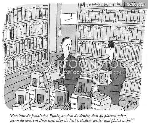 Cartoons und Karikaturen mit Auf Den Punkt Kommen