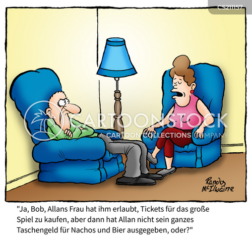 Cartoons und Karikaturen mit Budgetierer