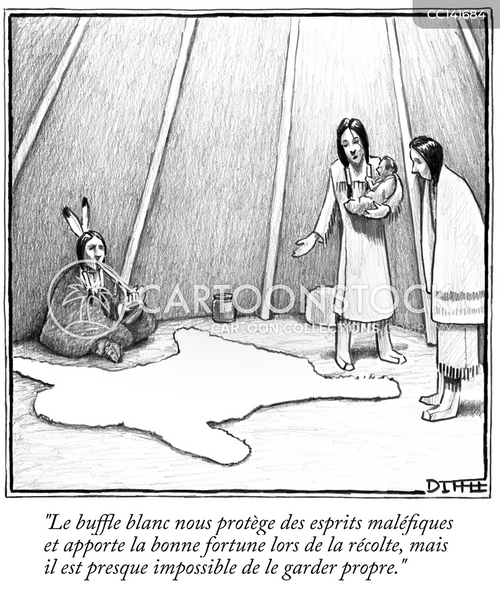 Dessins humoristique et caricaturés avec Rituels De Purification