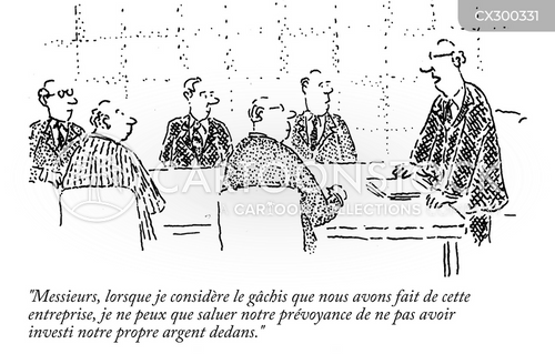 Dessins humoristique et caricaturés avec Conseil En Gestion