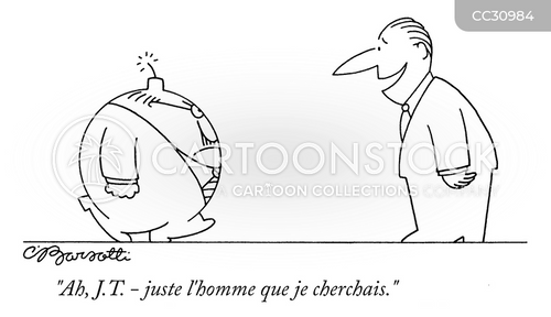 Dessins humoristique et caricaturés avec Bombardement
