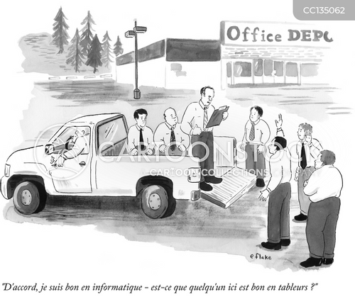 Dessins humoristique et caricaturés avec Excel