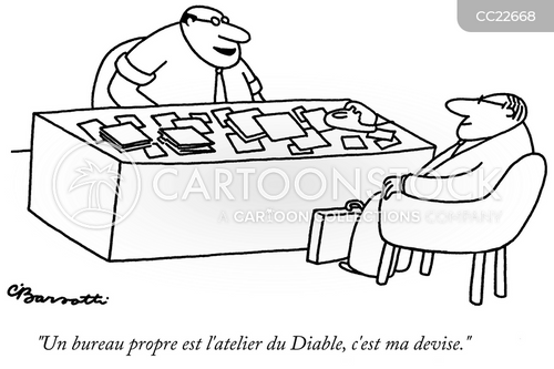 Dessins humoristique et caricaturés avec Aménagement De Bureau