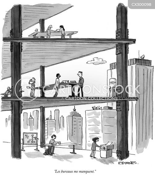 Dessins humoristique et caricaturés avec Ergonomie De Bureau