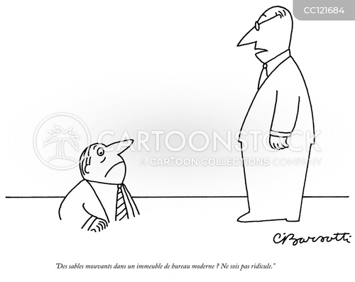 Dessins humoristique et caricaturés avec Canular Des Sables Mouvants