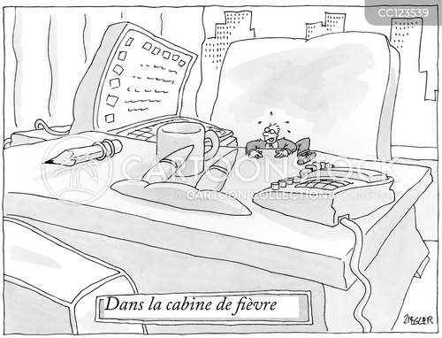 Dessins humoristique et caricaturés avec Employé De Cabine