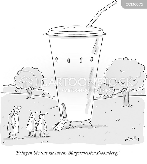 Cartoons und Karikaturen mit Verbote