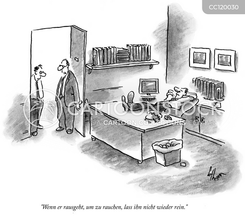 Cartoons und Karikaturen mit Ausruhen