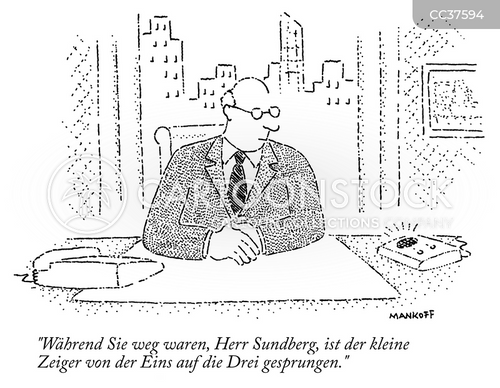 Cartoons und Karikaturen mit Langes Mittagessen