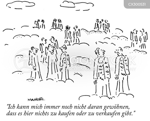 Cartoons und Karikaturen mit Posthumer Inhalt