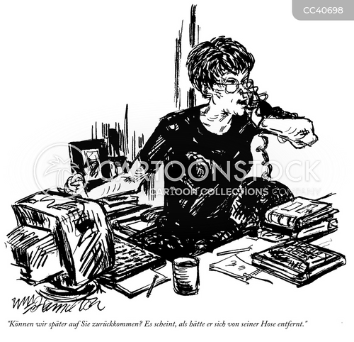Cartoons und Karikaturen mit Oversharing