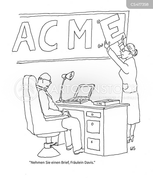 Cartoons und Karikaturen mit Einen Brief Nehmen