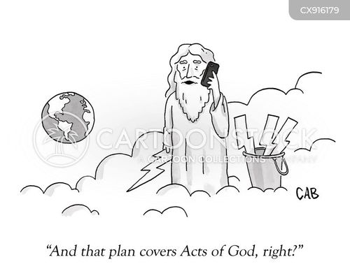 Force Majeure Clause Cartoons and Comics - funny pictures from CartoonStock