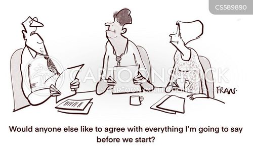 Meeting Minutes Cartoons and Comics - funny pictures from CartoonStock