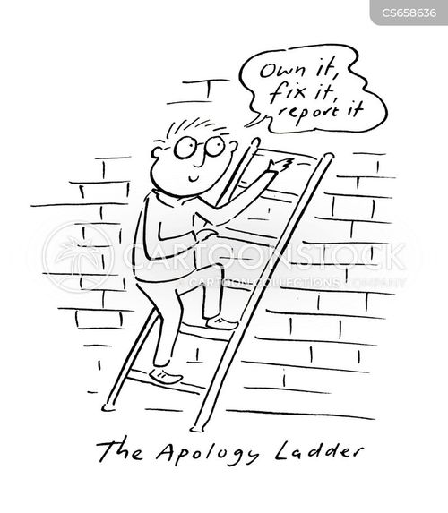 Apology Cartoons and Comics - funny pictures from CartoonStock