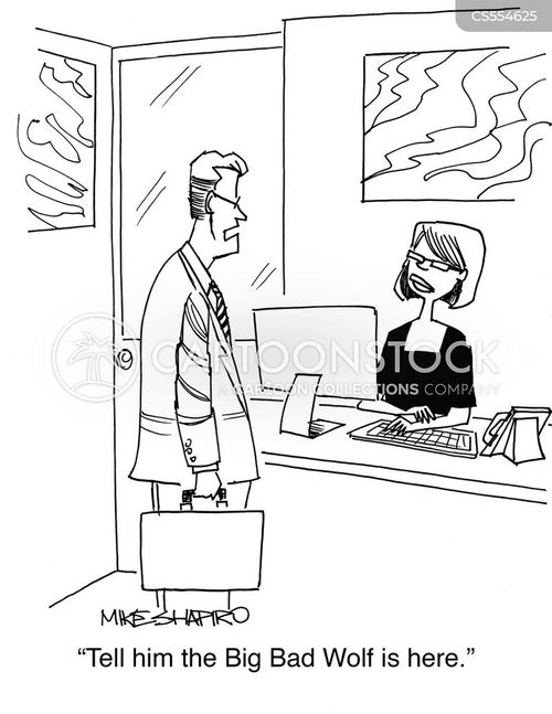Big Bad Wolf Cartoons and Comics - funny pictures from CartoonStock