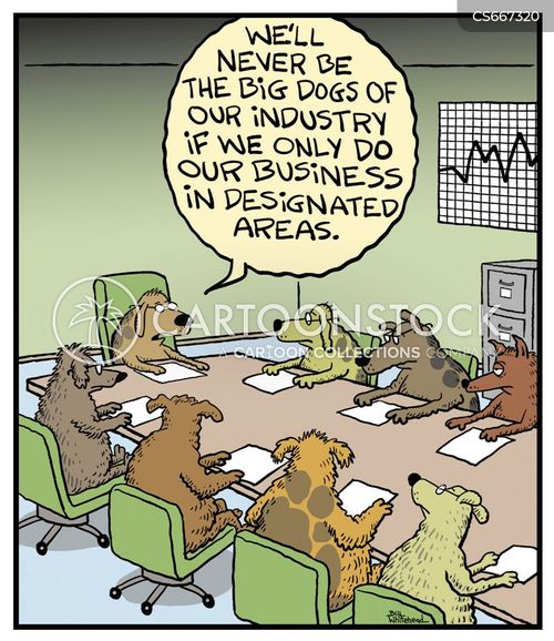 Corporate Dogs Cartoons and Comics - funny pictures from CartoonStock