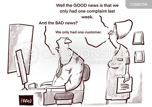 One Costumer Cartoons and Comics - funny pictures from CartoonStock