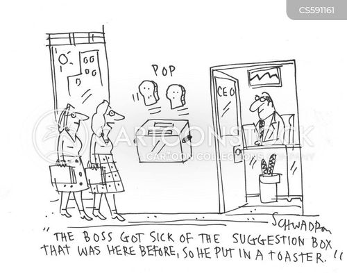Office Suggestion Box Cartoons and Comics - funny pictures from ...