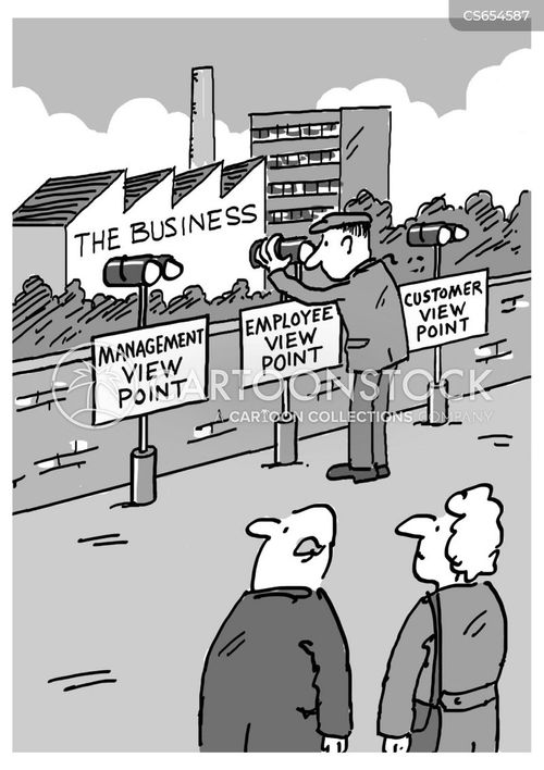 Different Viewpoints Cartoons and Comics - funny pictures from CartoonStock