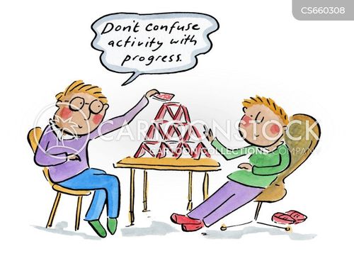 Progress Cartoons and Comics - funny pictures from CartoonStock