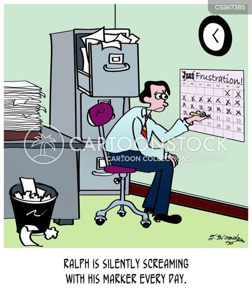 Silently Screaming Cartoons and Comics - funny pictures from CartoonStock