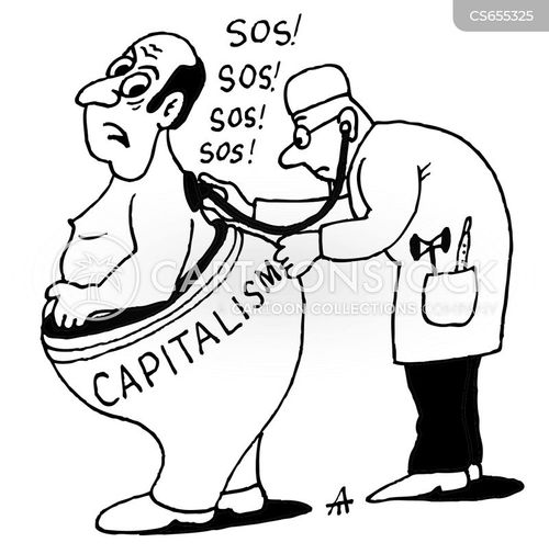 Stethoscope On Capitalism Cartoons and Comics - funny pictures from ...
