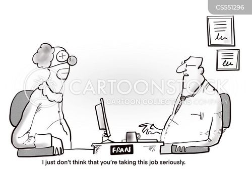 Job Review Cartoons and Comics - funny pictures from CartoonStock