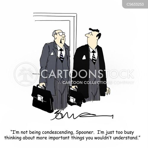 Patronizing Cartoons and Comics - funny pictures from CartoonStock