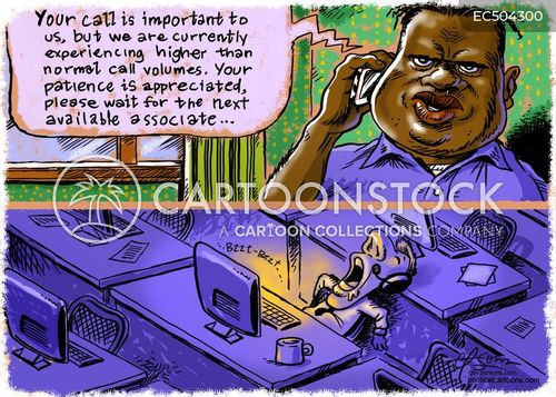 Call Volume Cartoons and Comics - funny pictures from CartoonStock
