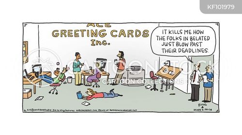 Falling Behind Cartoons and Comics - funny pictures from CartoonStock