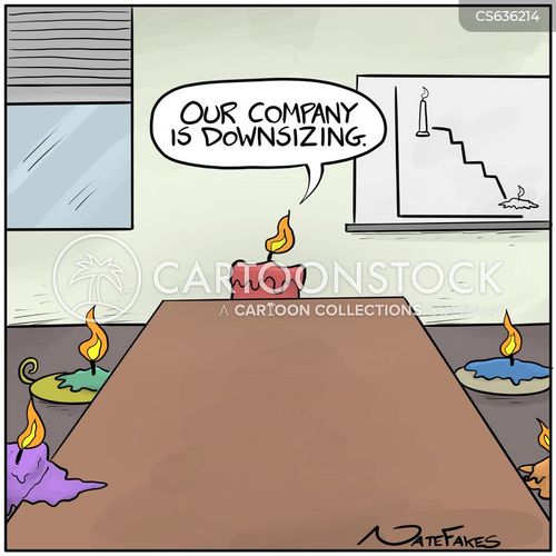 Downsizing Cartoons and Comics - funny pictures from CartoonStock