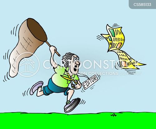 Newspaper Editor Cartoons and Comics - funny pictures from CartoonStock
