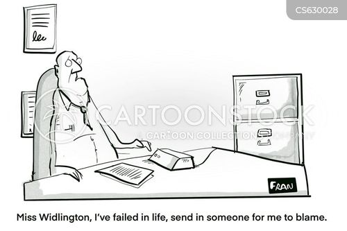 Culpability Cartoons and Comics - funny pictures from CartoonStock