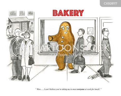 Gingerbread Cookie Cartoons and Comics - funny pictures from CartoonStock