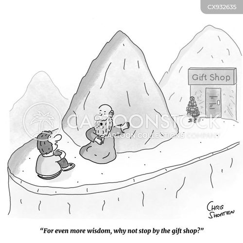 Wisdom Cartoons and Comics - funny pictures from CartoonStock