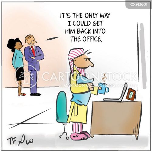 Home Office Makeovers Cartoons