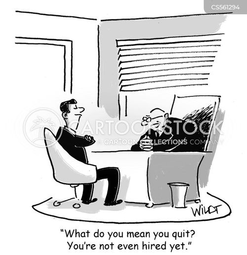 Hiring Processes Cartoons and Comics - funny pictures from CartoonStock