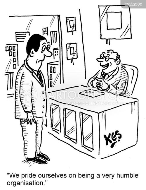 Humbleness Cartoons and Comics - funny pictures from CartoonStock