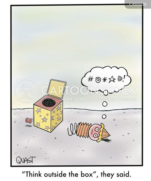 Outside The Box Cartoons and Comics - funny pictures from CartoonStock