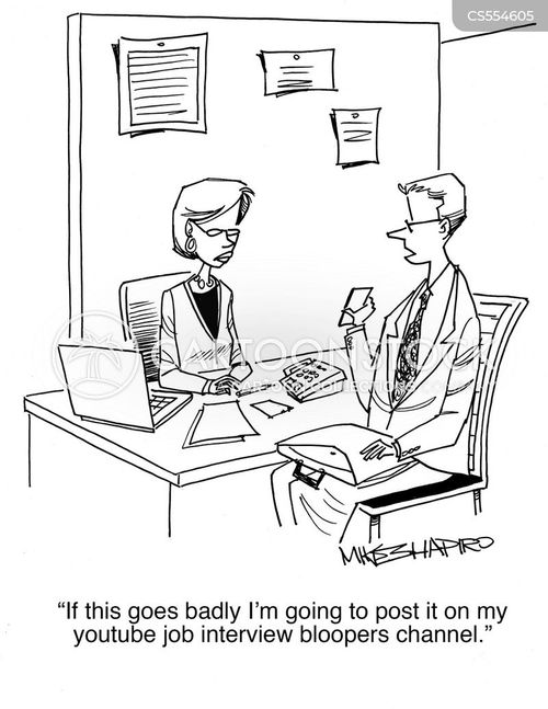 Job Interview Cartoons and Comics - funny pictures from CartoonStock