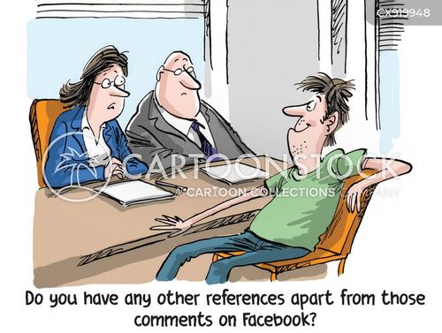 Applicant Vetting Cartoons and Comics - funny pictures from CartoonStock