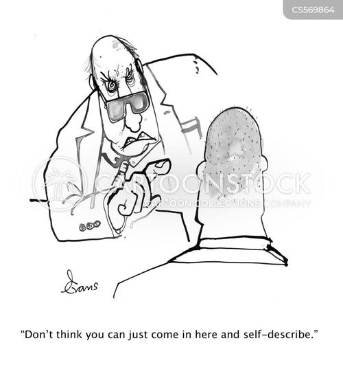 Self Describe Cartoons and Comics - funny pictures from CartoonStock