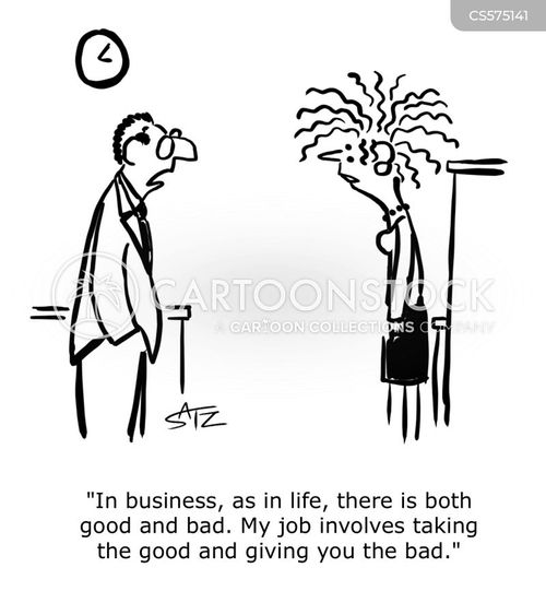 Passing On Bad News Cartoons and Comics - funny pictures from CartoonStock