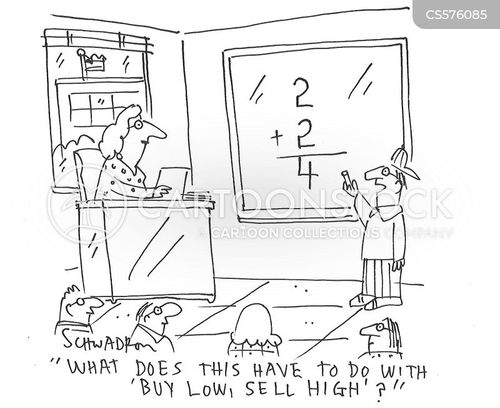 Mathematics Class Cartoons and Comics - funny pictures from CartoonStock